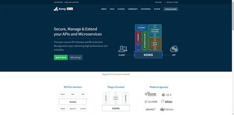 Kong Open Source Api Management And Microservice Management Interessante Dinge
