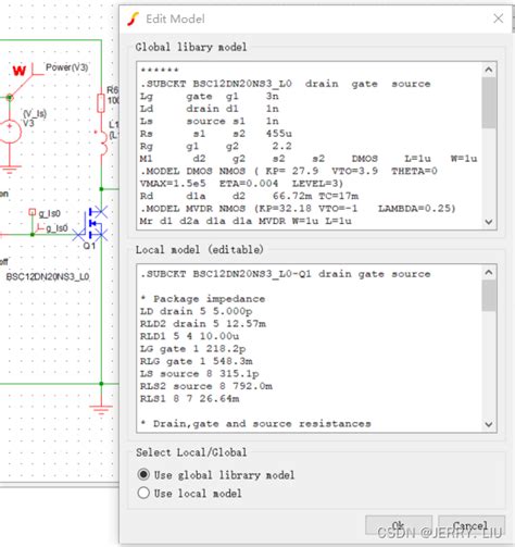 Simetrix导入mos管spice参数进行仿真的快速方法 Csdn博客