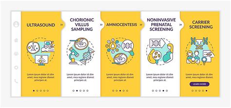 Genetic Diseases Diagnostics Vector Infographic Template Text Design