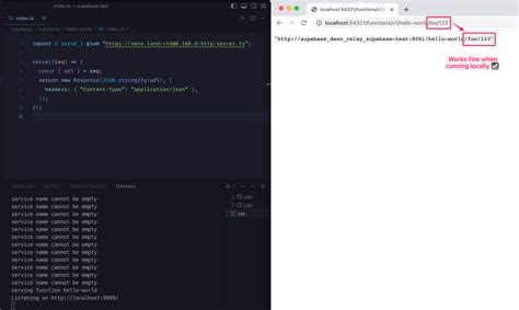 Deployed Edge Function Internally Truncates Url Path After First