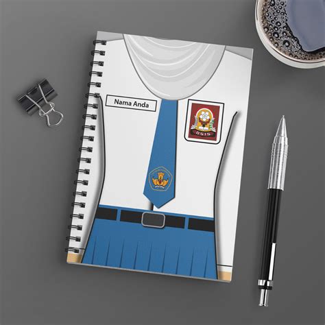 Jual Notebook Custom Nama Sma Seragam Sekolah Smk Buku Tulis Catatan Shopee Indonesia
