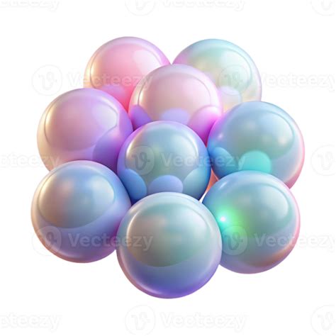 Dramatic Traditional A Field Of Overlapping Translucent Orbs In Pastel Hues Gently Pulsating
