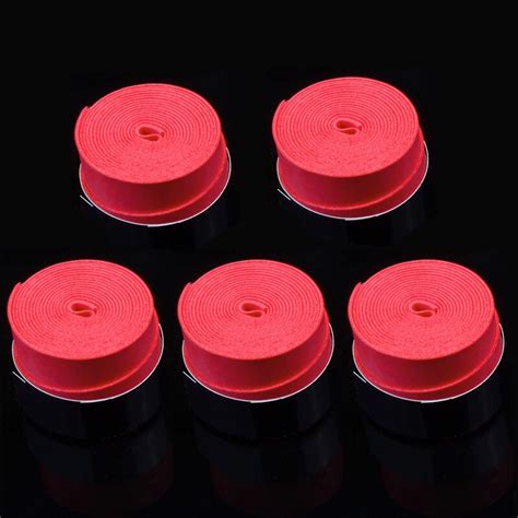 5 Pcs Set Anti Slip Head Overgrip Tennis Racket Vicedeal