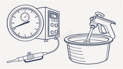 Chemical Mixing Process Laboratory Science Graphic Art Vector Design Generative Ai Stock Vector
