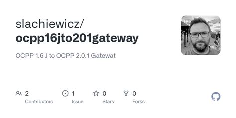 Github Slachiewicz Ocpp16jto201gateway Ocpp 1 6 J To Ocpp 2 0 1 Gatewat