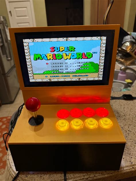Mini Arcade Cab Retropi By Sandy Designs Makerworld Download Free 3d
