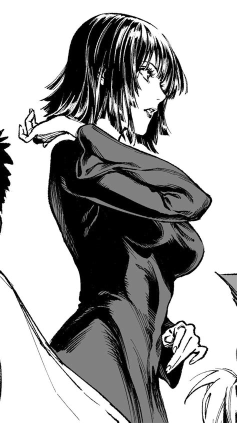 A Black And White Drawing Of A Woman With Long Hair Standing In Front