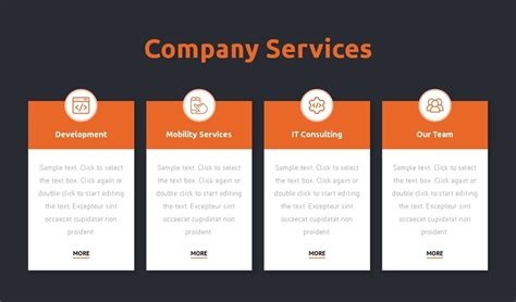 Consulting Firm Services Template By Nicepage