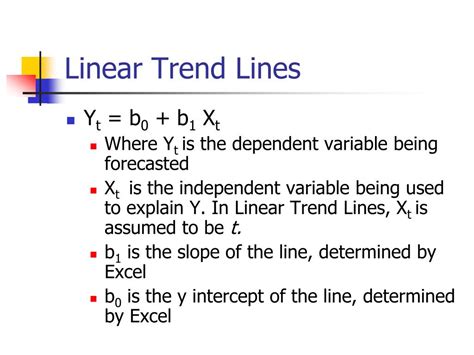 PPT Linear Trend Lines PowerPoint Presentation Free Download ID