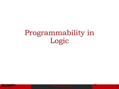 Field Programmable Gate Arrays Architecture Pdf