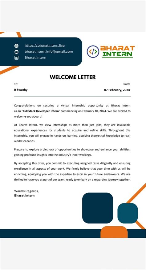 Swathy Balaji On Linkedin Internship Newopportunity