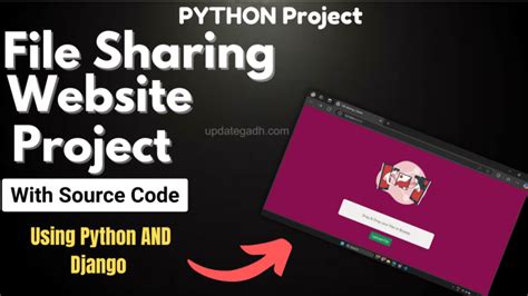 File Sharing Website Using Python In Django