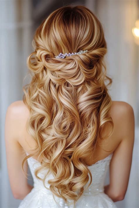 35 Loose Curl Bridal Hairstyle Ideas