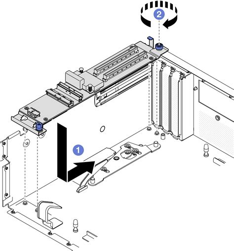 Install The Front I O Expansion Board Module Thinksystem Sr675 V3 Lenovo Docs