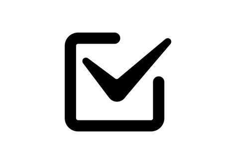 Simple Black Checkbox Icon With Checkmark Inside The Box 56938695 Vector Art At Vecteezy