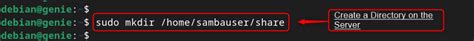 How To Install And Setup Samba Server On Debian 12 Linux Genie