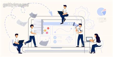 Workflow Automation Workforce Organization And Management 1430438592 게티이미지뱅크