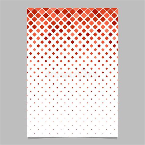 Diagonal Square Pattern Flyer Template Mosaic Cover Background Stock Vector Illustration Of