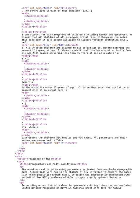 Journal Archiving Schema And Tag Libraries Docx To Jats Xml Template