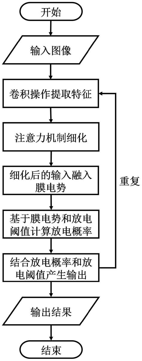 基于概率和注意力机制融合的脉冲神经网络图像识别方法
