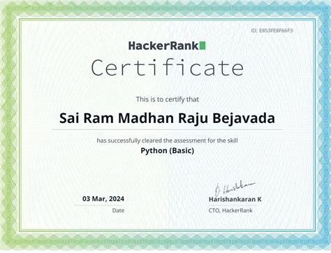 Sai Ram Madhan Raju Bejavada On Linkedin I Have Honed My Foundational