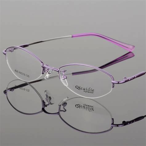 Ultra Light Eyeglass Frame Memory Metal Half Frame Eyeglass Frame