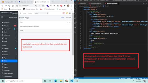 Cara Mudah Memasang Template Bootstrap Di Laravel Sahretech