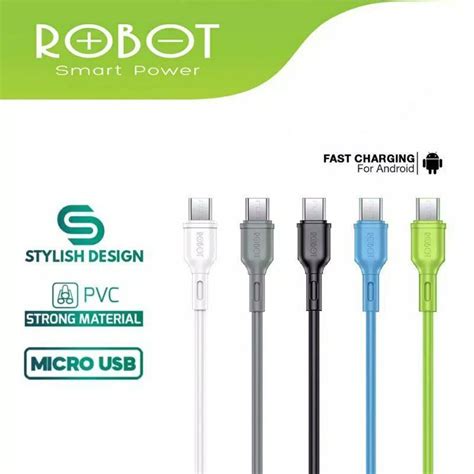 Jual Kabel Data Robot Cable Data Micro Robot Rbm S A Fast Charger Shopee Indonesia