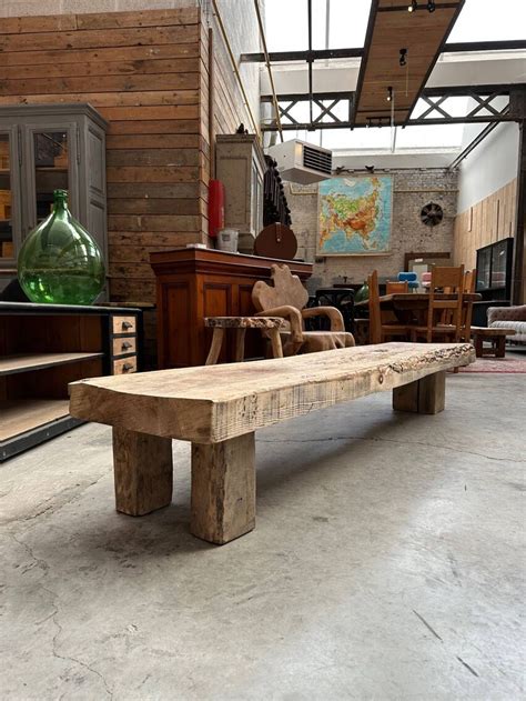 Table Basse En Orme Massif Selency