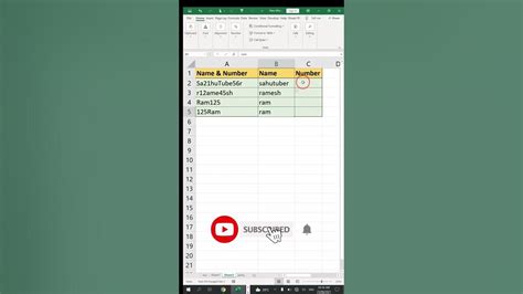 Excel Flash Fill Formula Youtube
