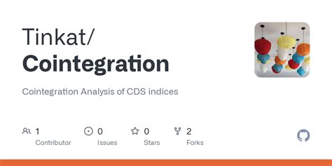 github tinkat cointegration cointegration analysis of cds indices
