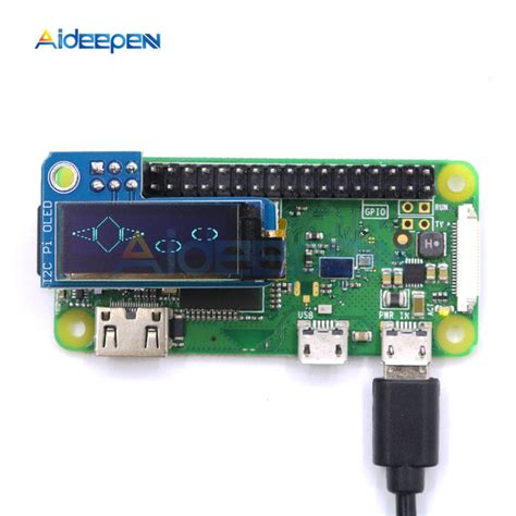 0 91 Inch Oled Iic Serial White Oled Display Module 128x32 I2c Ssd1306 Aideepen