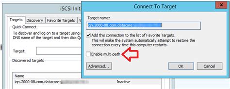 Configuring Iscsi Targets For Mpio