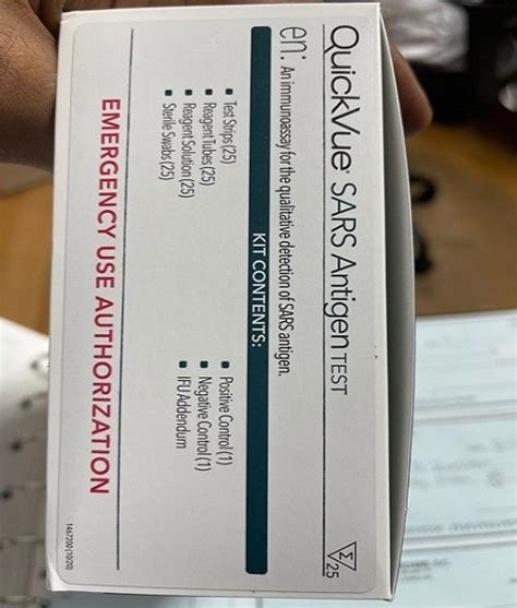QuickVue SARS Antigen Test OmniCare Group