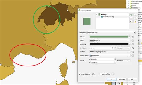 Qgis How To Color Only The Borders Where The Polygons Are Adjacent