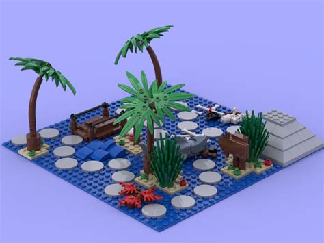 Lego Moc Pirate Game By Makary Rebrickable Build With Lego