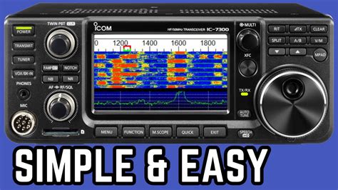 Setup Your Icom Ic 7300 For Ft8 Easy Beginners Guide Youtube Setup Your Icom Ic 7300 For Ft8 Easy Beginners Guide Youtube