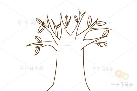 树干简笔画怎么画 大树简笔画