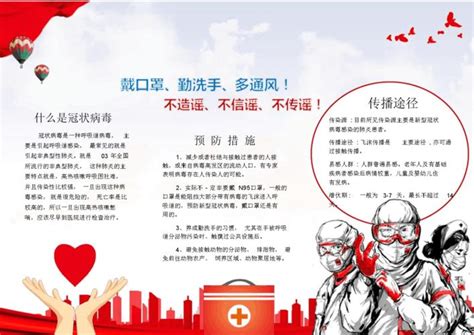 肺炎疫情电子手抄报 电子手抄报 普车都