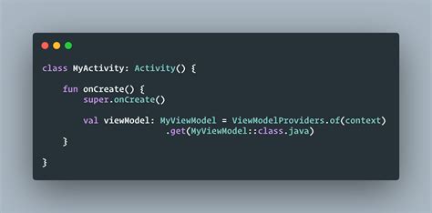Viewmodel With Viewmodelproviderfactory The Creator Of Viewmodel