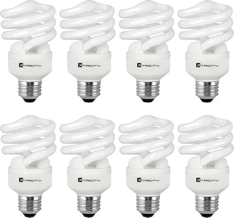 Xtricity Fluorescent Light Bulbs T2 Spiral 4100k Cool White 13w E26