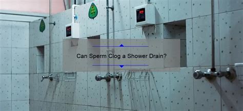 Can Sperm Clog A Shower Drain Sperm Blog