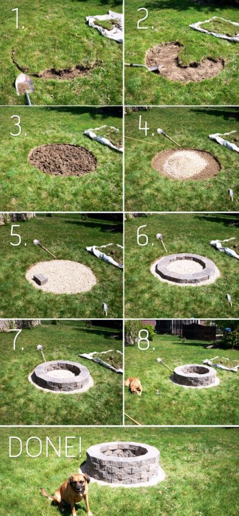 DIY Fire Pit Idea Southern Savers
