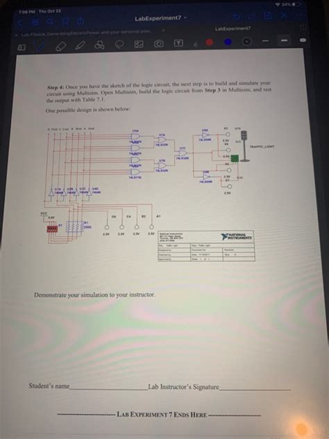 Solved Lab Experiment Simplification Of Logic Circuit Using Chegg
