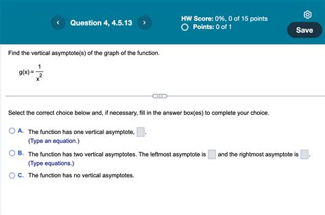 Solved Find The Vertical Asymptote S Of The Graph Of The Chegg Com