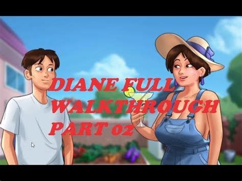 Summertime Saga Diane Full Walkthrough Part Youtube