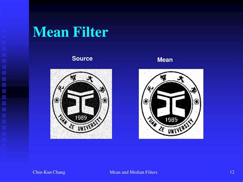 Ppt Mean And Median Filters Powerpoint Presentation Free Download