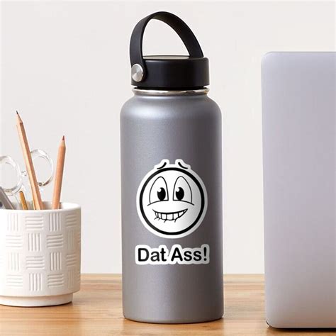 Lip Biting Emoji Dat Ass Valentines Day T Sticker By