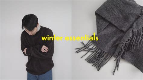 지금 사도 좋은 나만의 겨울 에센셜 아이템⛄️ Youtube