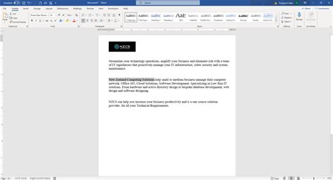 Fastest Way To Insert Hyperlinks In MS Word New Zealand Computing Solutions